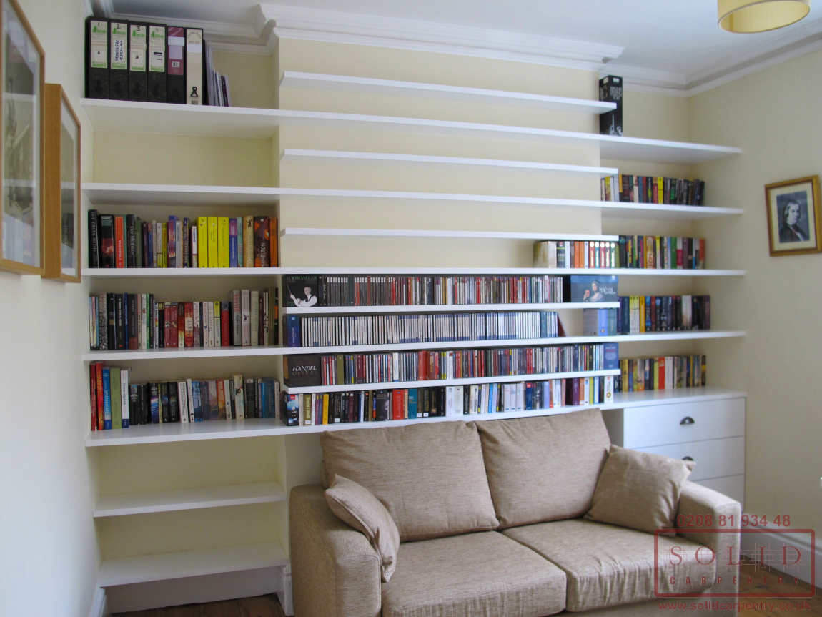 The benefits of bespoke shelving | Solid Carpentry