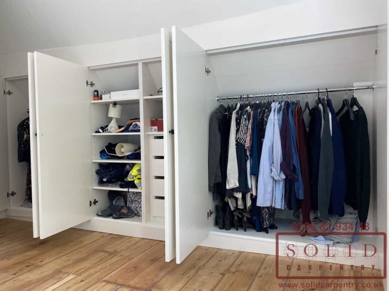 Practical loft eaves storage | Solid Carpentry