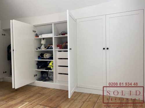 Practical loft eaves storage | Solid Carpentry